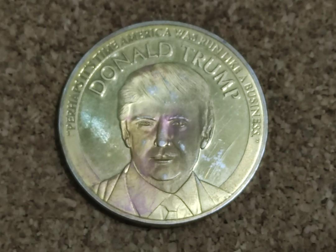 Donald Trump Medal, Hobbies & Toys, Memorabilia & Collectibles ...