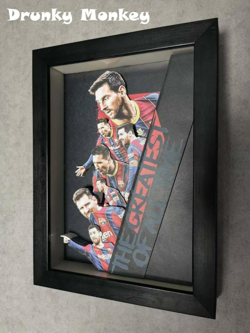 Drunky Monkey - Lionel Messi Frame, Hobbies & Toys, Toys & Games on ...