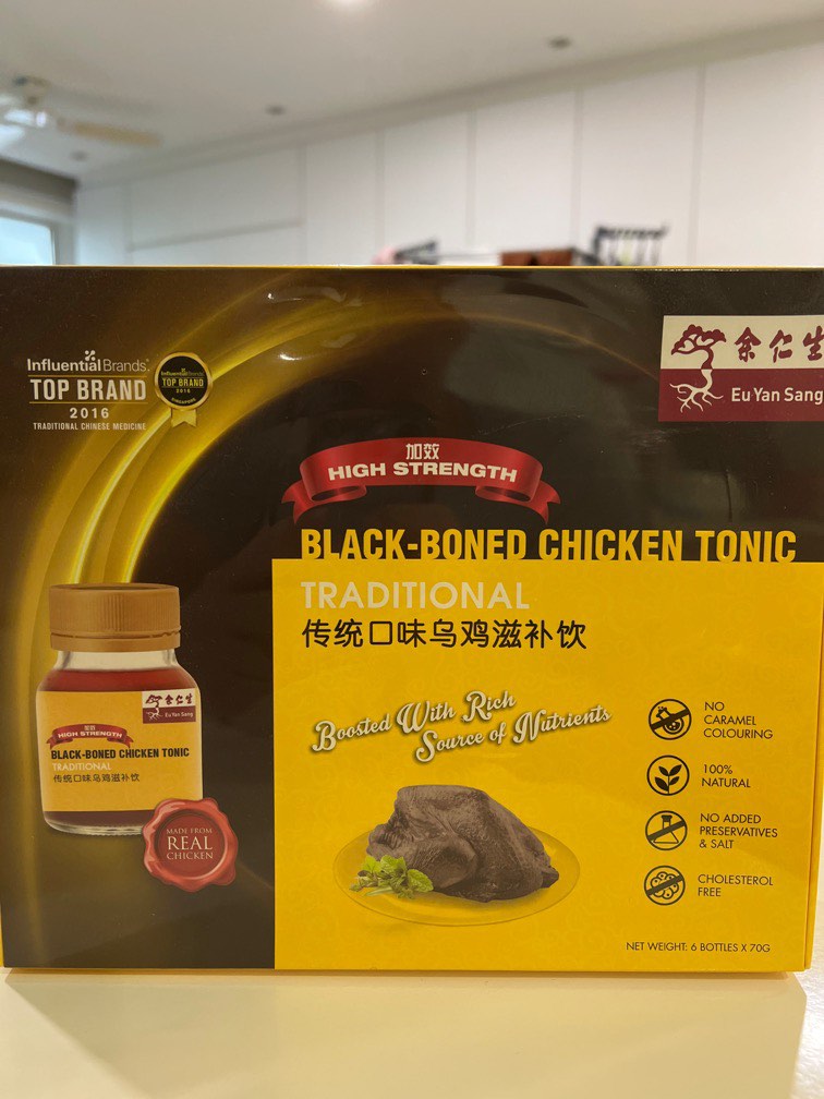 Eu Yan Sang black boned chicken Tonic, Health & Nutrition, Health Supplements, Health Food ...