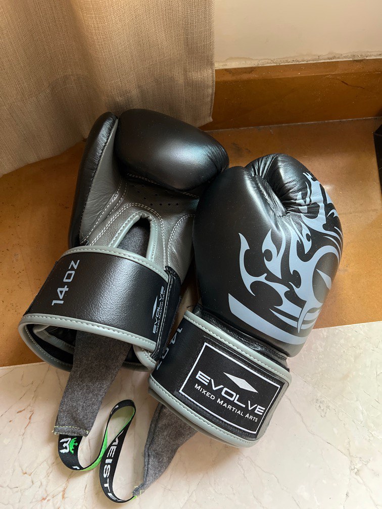 Evolve MMA 14oz Boxing Gloves SUPER NEW, Sports Equipment, Other Sports Equipment and Supplies ...