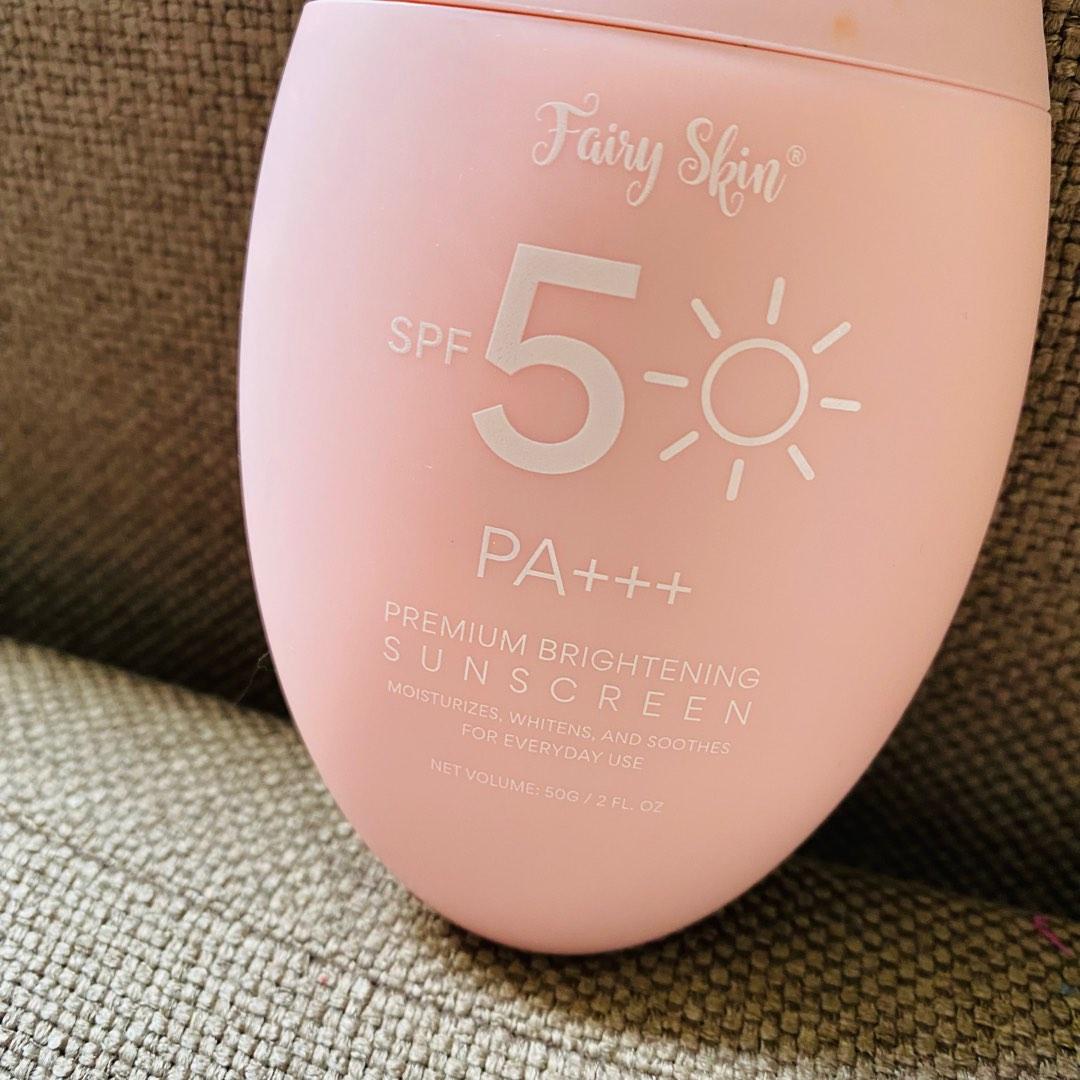Fairy Skin Brightening Sunscreen SPF 50, Beauty & Personal Care, Face ...