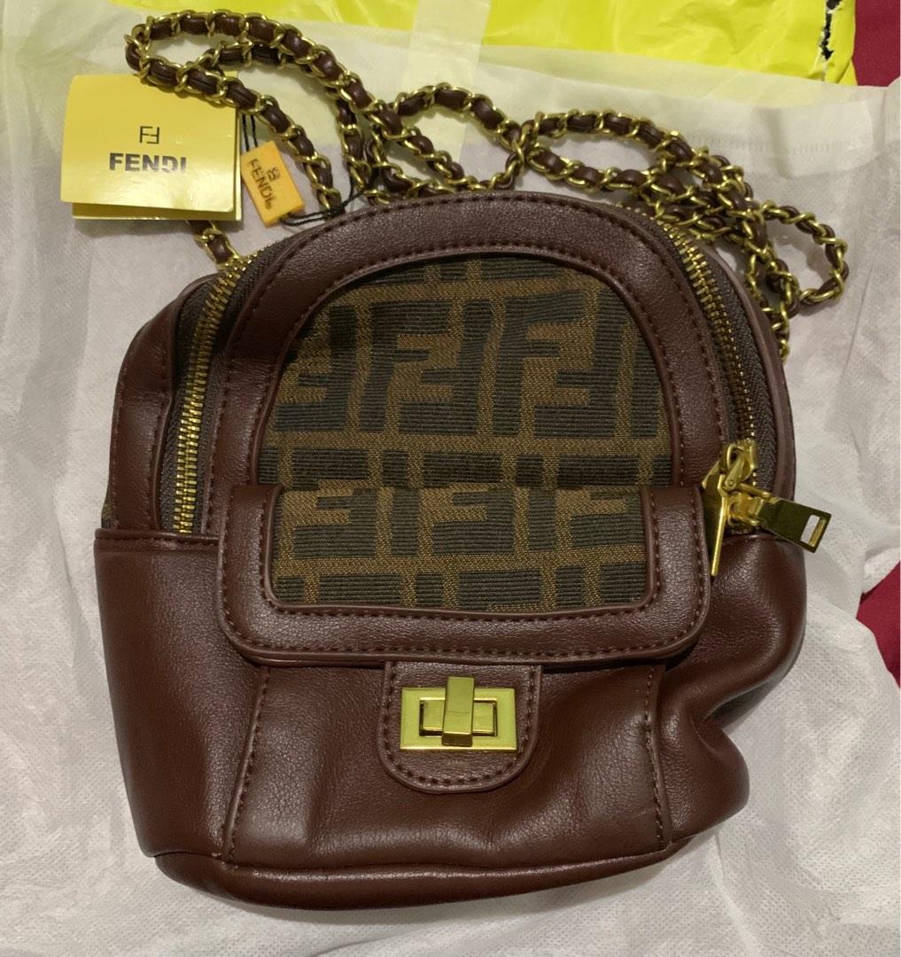 Fendi Mini Backpack, Luxury, Bags & Wallets on Carousell