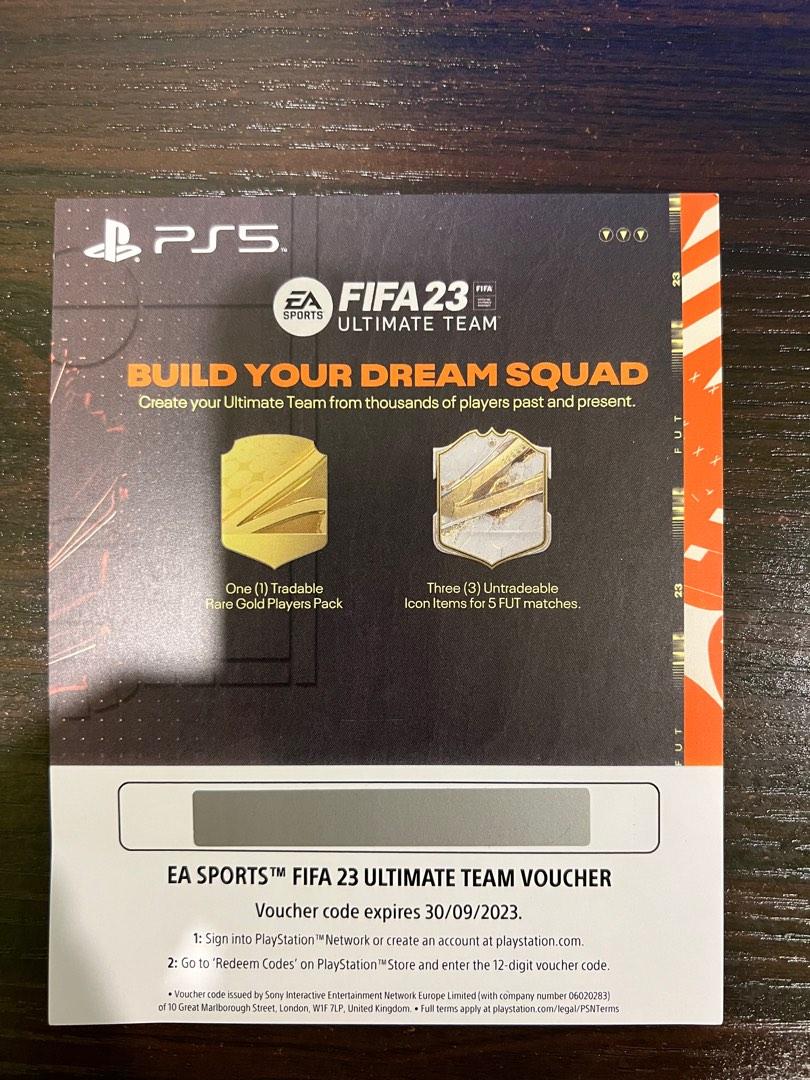 FIFA23 Digital Copy (full game voucher), Video Gaming, Video Games ...