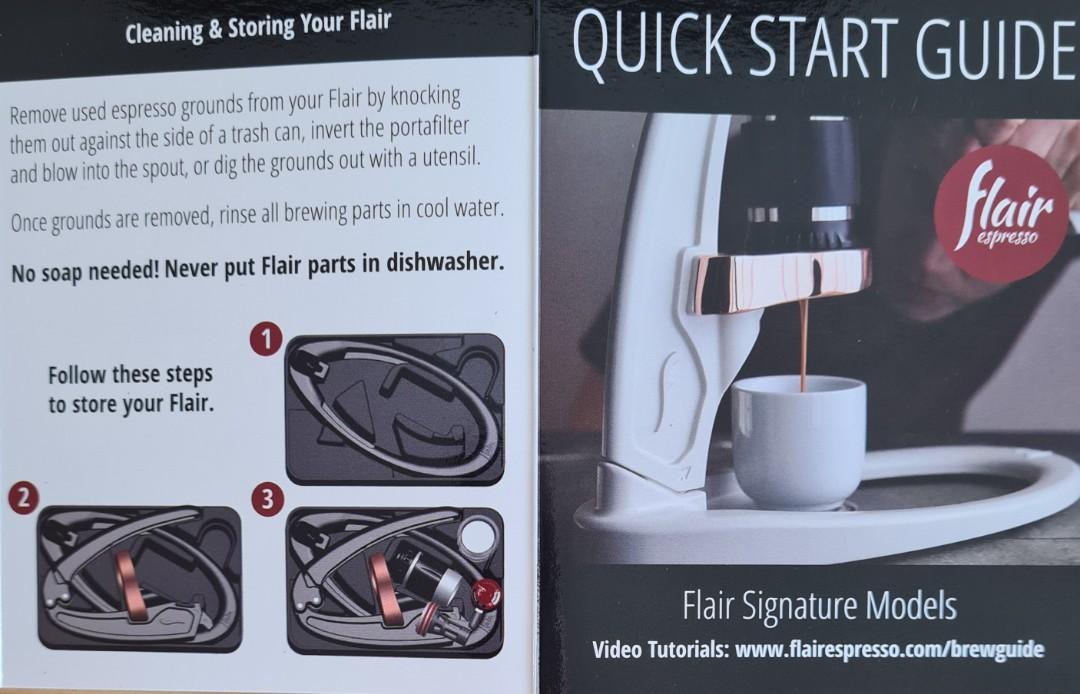 Flair Signature Expresso Maker Chrome, Furniture & Home Living ...