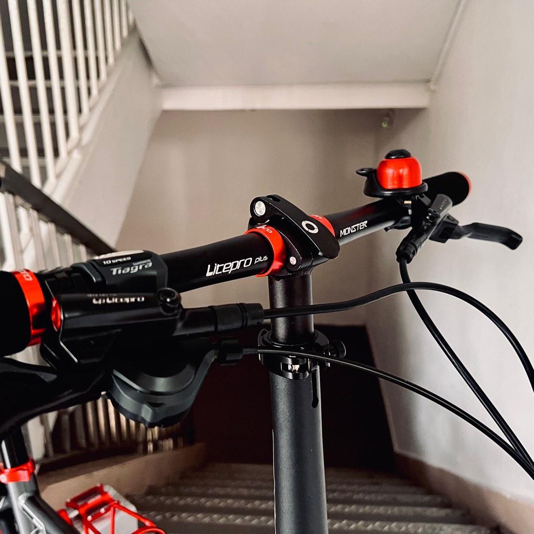 Fnhon Monsoon 22” • 10 Speeds Shimano Tiagra • Litepro Aero Wheelset ...