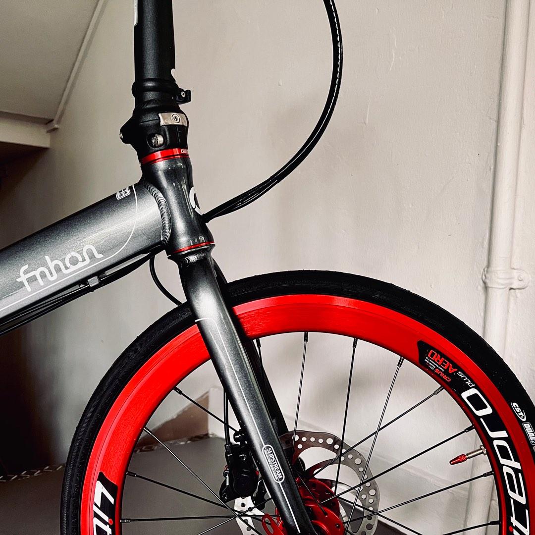 Fnhon Monsoon 22” • 10 Speeds Shimano Tiagra • Litepro Aero Wheelset ...
