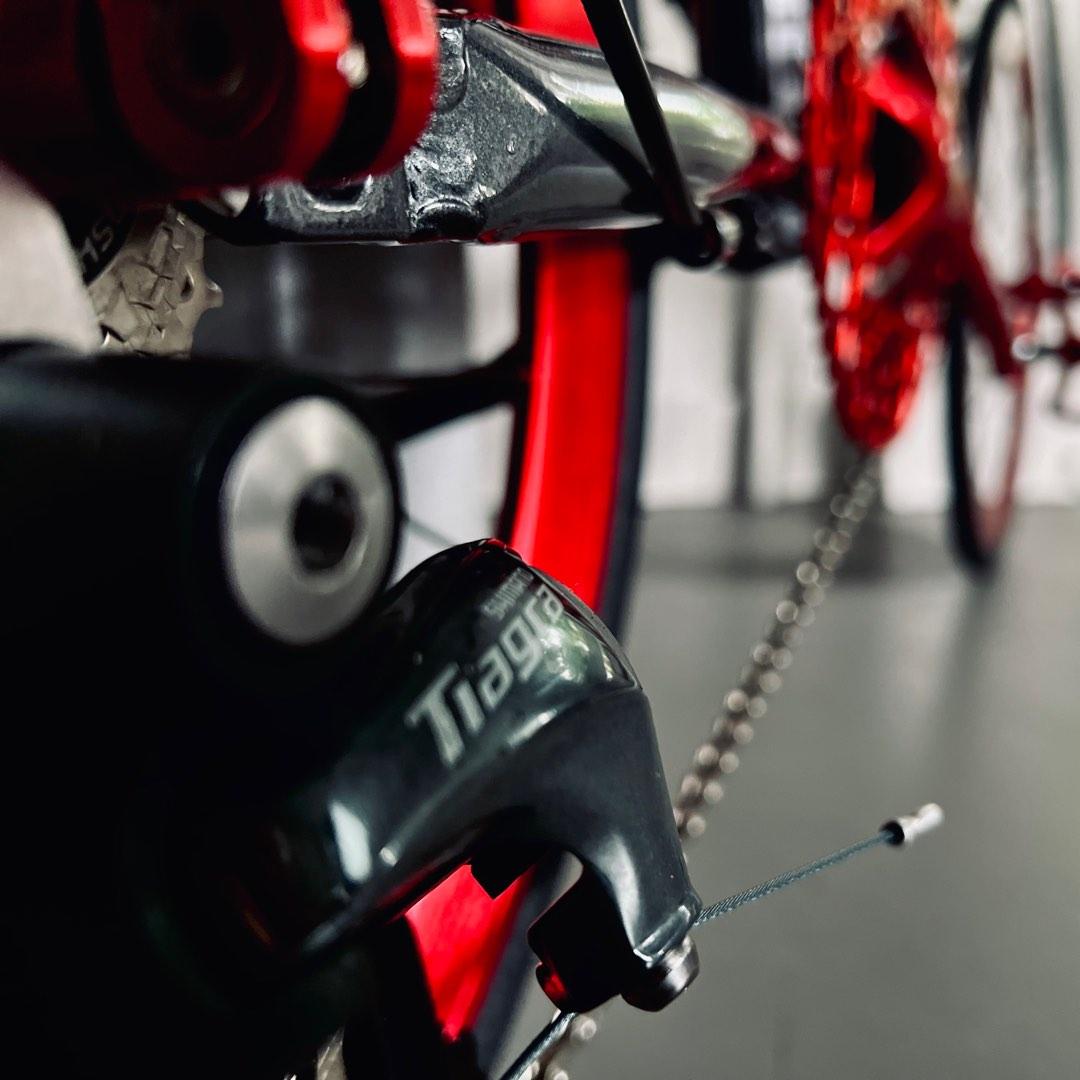 Fnhon Monsoon 22” • 10 Speeds Shimano Tiagra • Litepro Aero Wheelset ...