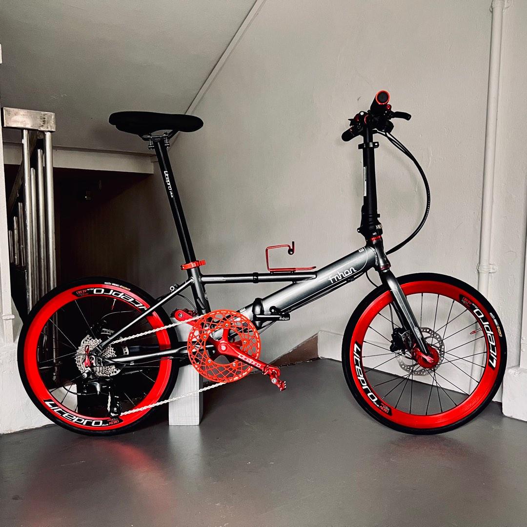 Fnhon Monsoon 22” • 10 Speeds Shimano Tiagra • Litepro Aero Wheelset ...