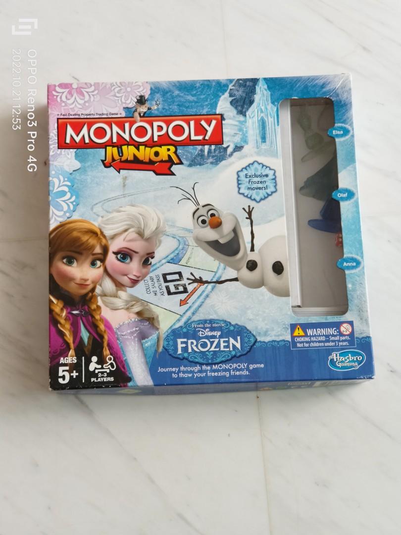 Frozen Monopoly, Hobbies & Toys, Toys & Games on Carousell