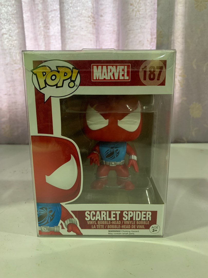 Funko Pop - Scarlet Spider, Hobbies & Toys, Toys & Games on Carousell