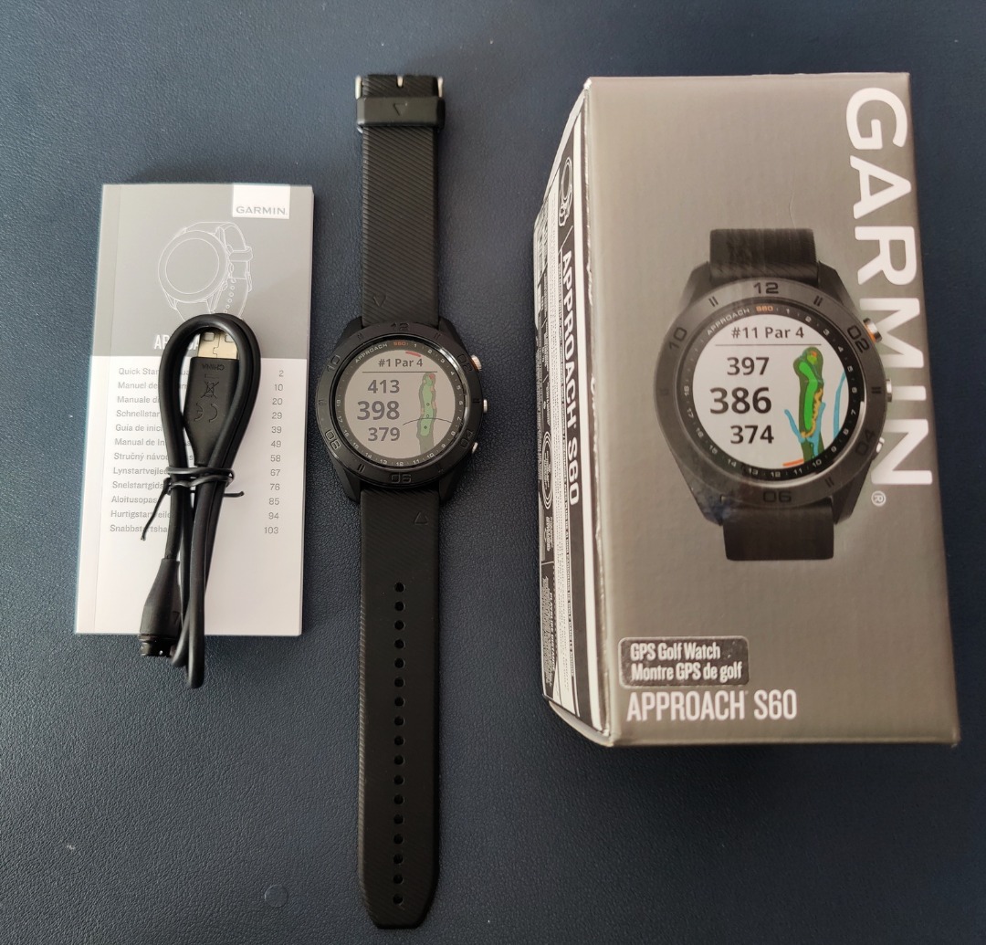 Garmin Approach S60 Golf watch [99% 新淨 , 不接受議價], 手提電話, 智能穿戴裝置及智能手錶 ...