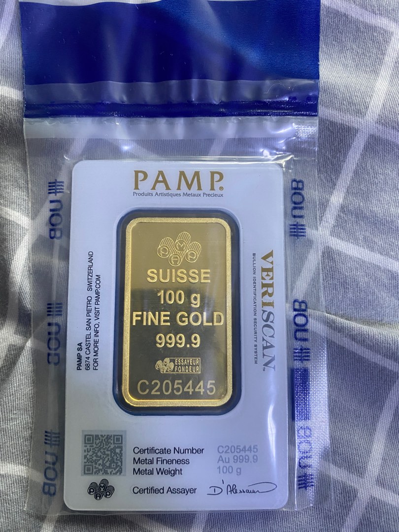 Gold bar, Hobbies & Toys, Memorabilia & Collectibles, Currency on Carousell