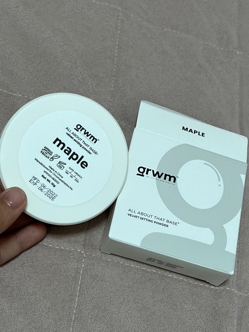 GRWM velvet face powder, Beauty & Personal Care, Face, Makeup on Carousell