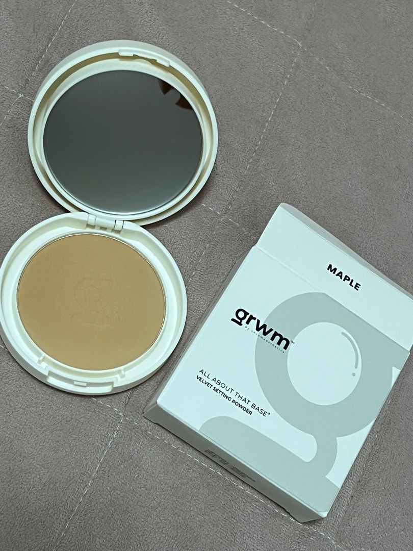 GRWM velvet face powder, Beauty & Personal Care, Face, Makeup on Carousell