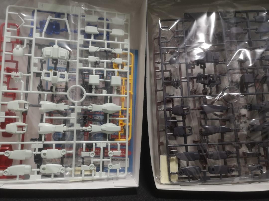 Gundam Workshop Kit ver and Gundam operation R ecopla RX-78-2 mobile ...