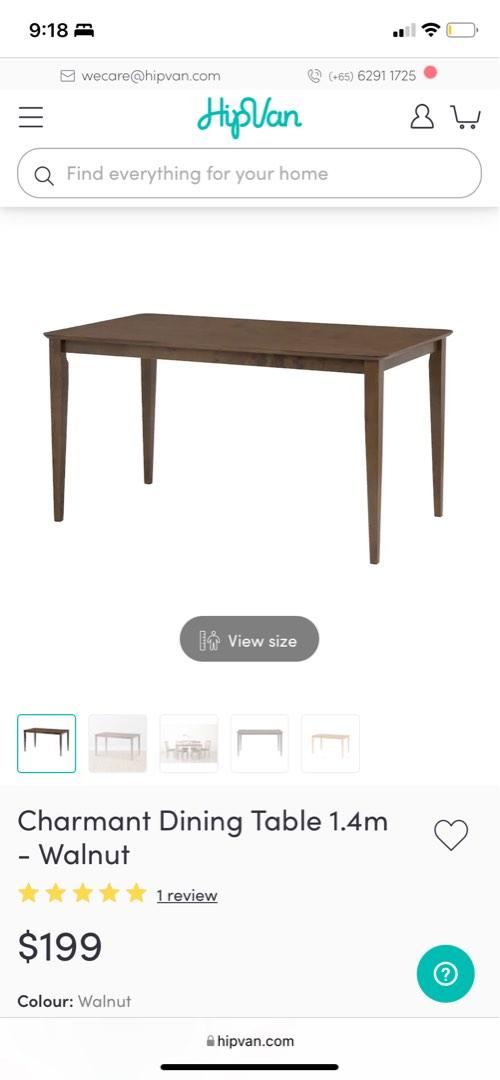 Hipvan dining table & chairs, Furniture & Home Living, Furniture ...