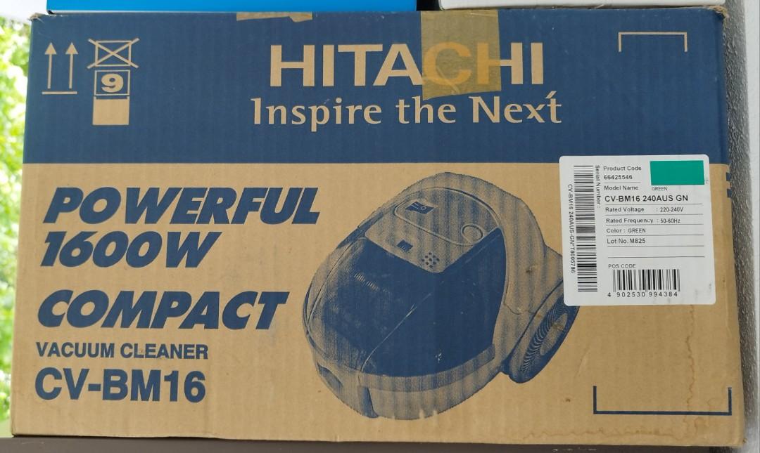 Hitachi Vacuum Cleaner 1600W, Furniture & Home Living, Cleaning ...
