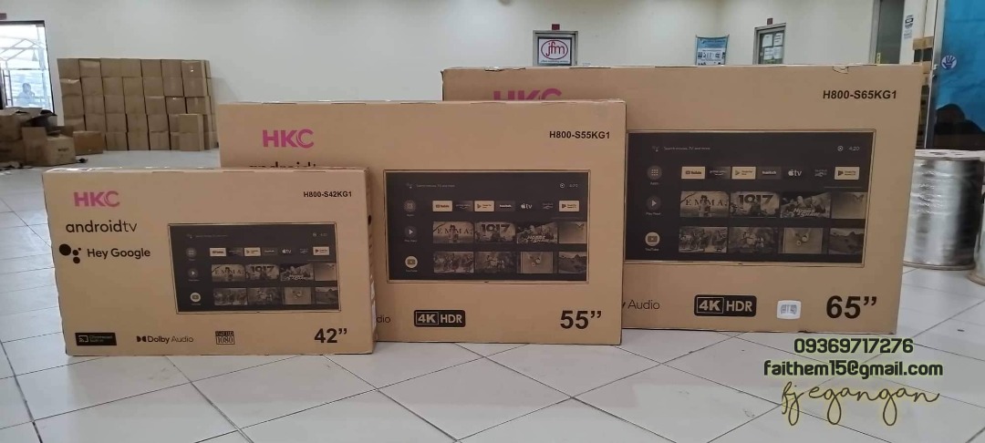 HKC Smart Android LED TV | Brandnew, TV & Home Appliances, TV ...