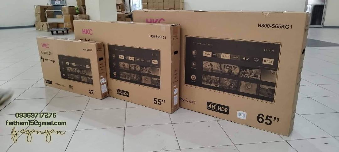 HKC Smart Android LED TV | Brandnew, TV & Home Appliances, TV ...