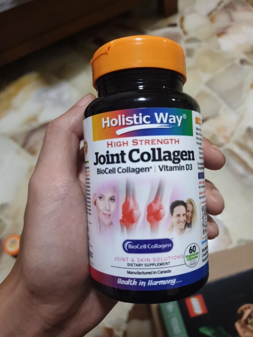 Holistic way joint collagen 60pc, Health & Nutrition, Health ...