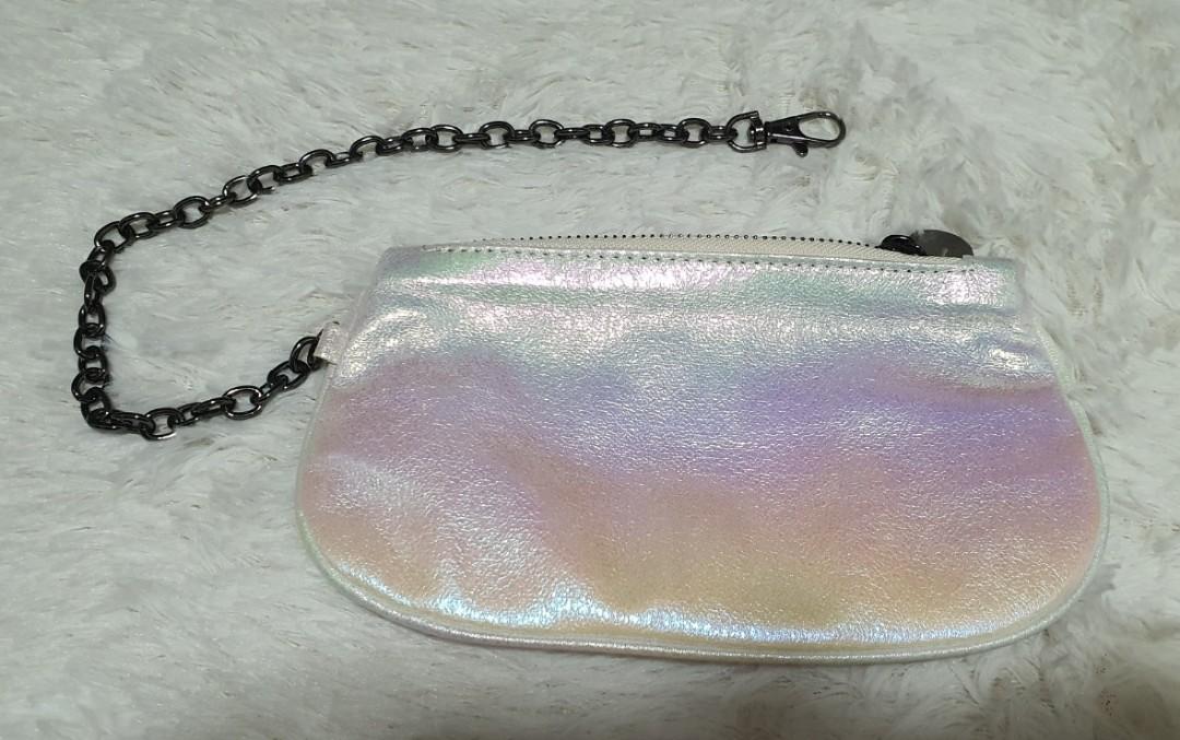 Holographic Reversible Metal Chain Bag, Women's Fashion, Bags & Wallets ...