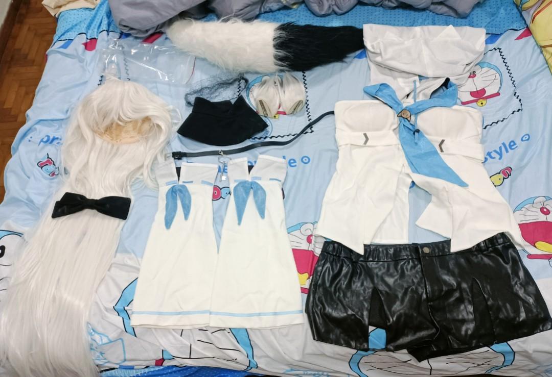 hololive shirakami fubuki cos / cosplay / costume, Hobbies & Toys ...
