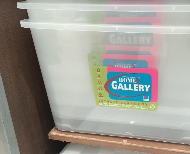 Home Gallery 50L Storage Box, Furniture & Home Living, Home Improvement ...