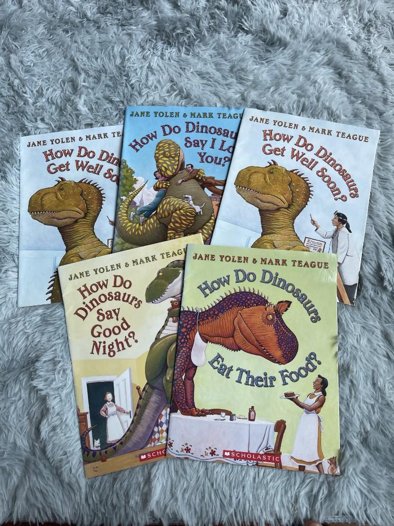 How do dinosaurs...series books, 興趣及遊戲, 書本 & 文具, 小朋友書 - Carousell