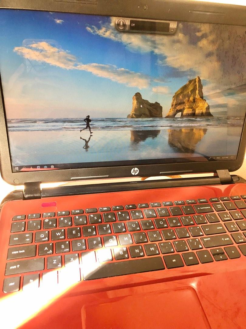 HP Flyer Red 15.6” -f272wmlaptop with Intel, Computers & Tech, Laptops ...