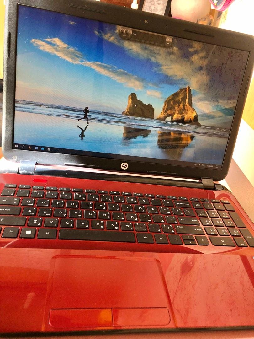 HP Flyer Red 15.6” -f272wmlaptop with Intel, Computers & Tech, Laptops ...