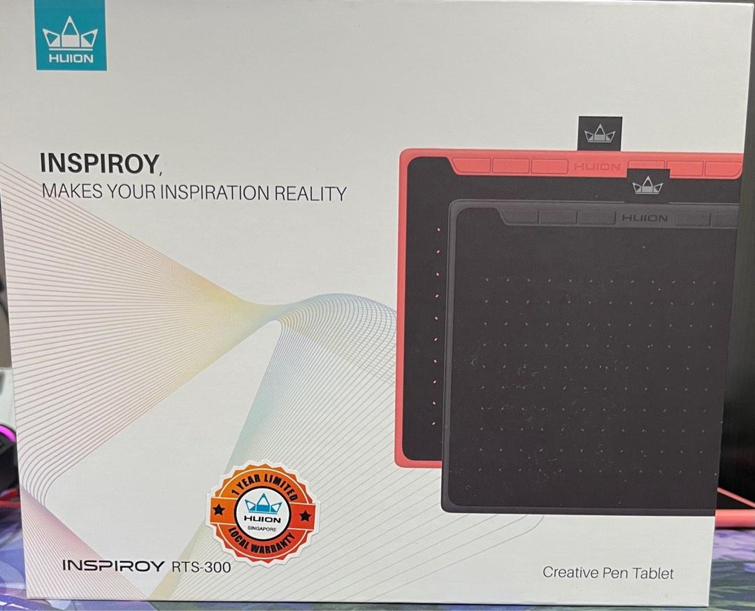 Huion RTS-300 Drawing Tablet (pink), Computers & Tech, Parts ...