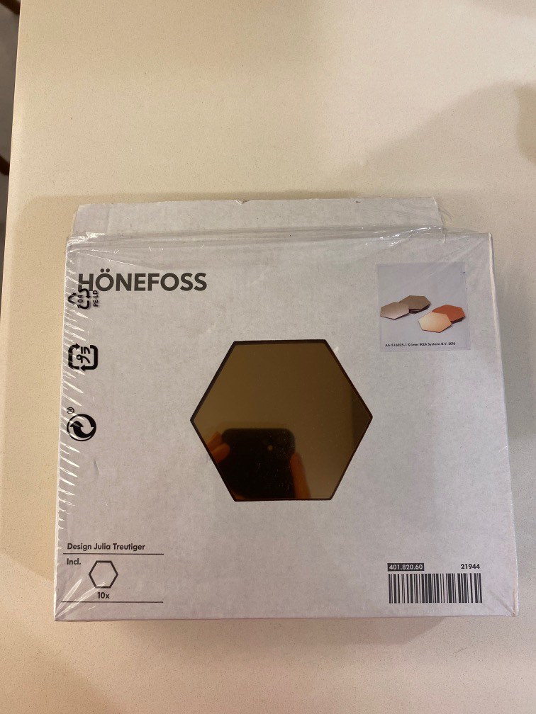 IKEA Honefoss Mirror Pieces, Furniture & Home Living, Home Decor, Wall ...