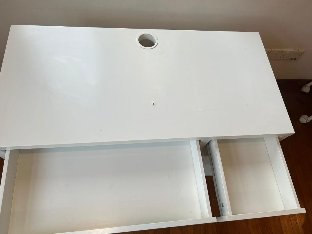 Ikea MICKE desk, Furniture & Home Living, Furniture, Tables & Sets on ...