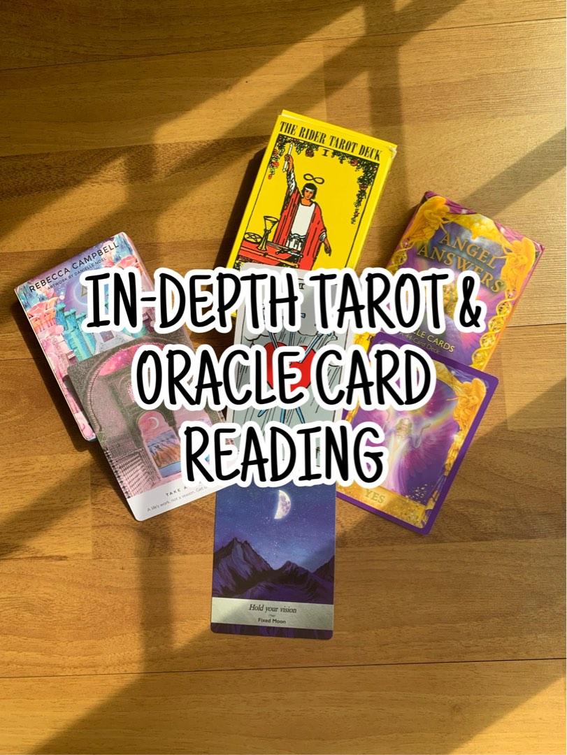 TAROT & ORACLE CARD READING, Hobbies & Toys, Memorabilia & Collectibles ...