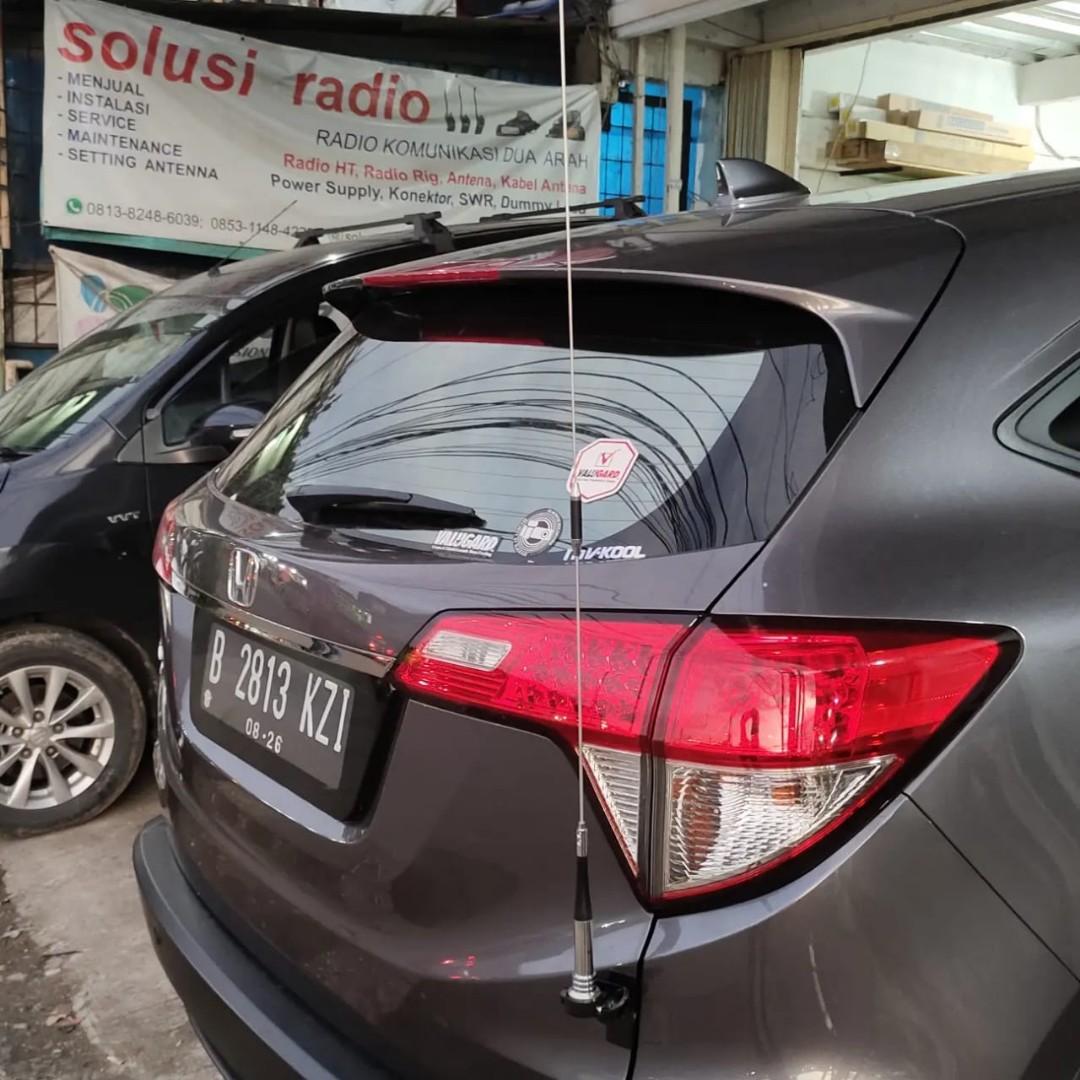 Instalasi Radio Komunikasi RIG HT Setting Antena Handy Talky di Mobil ...