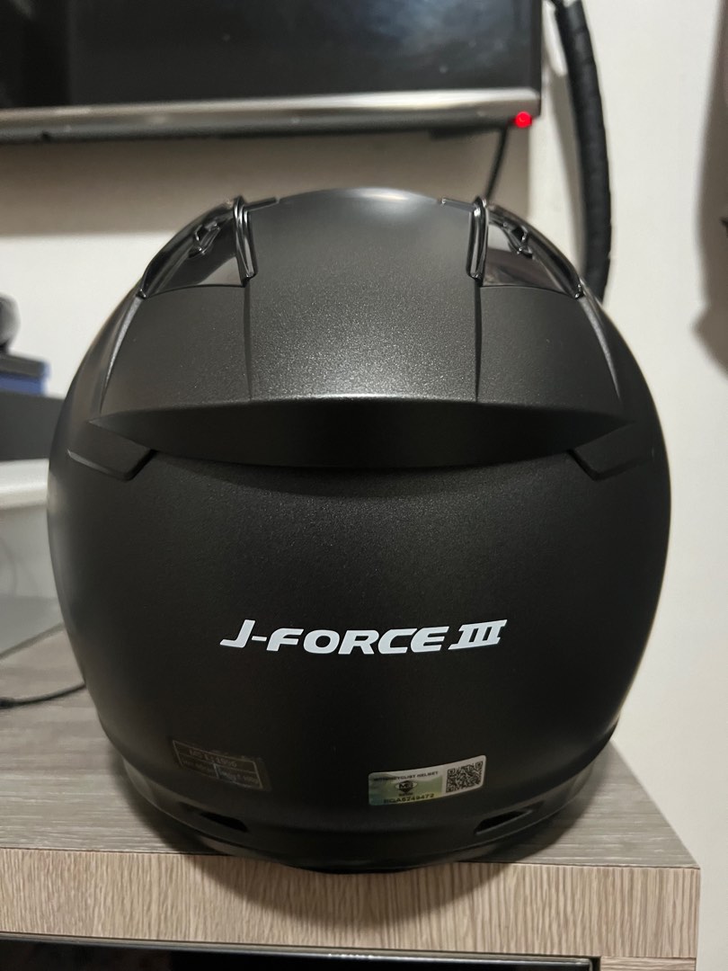 J Force 3 helmet, Motorcycles, Motorcycle Apparel on Carousell