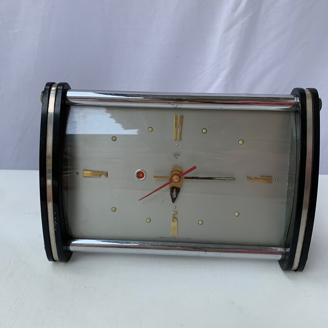 NO NEED BATTERY! Jam meja weker antik vintage clock (tanpa baterai ...