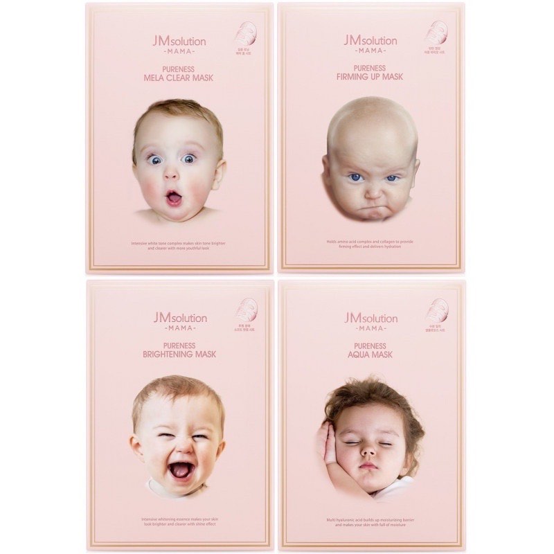 JM Solution MAMA Series Mask (10 Sheets) - Specially Formulated for ...