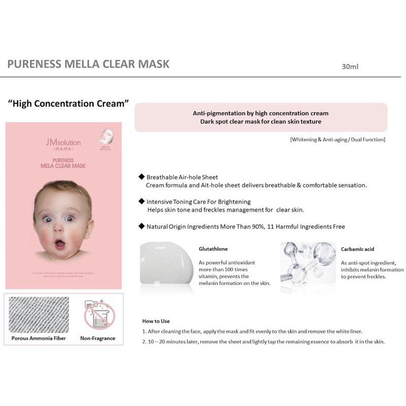 JM Solution MAMA Series Mask (10 Sheets) - Specially Formulated for ...
