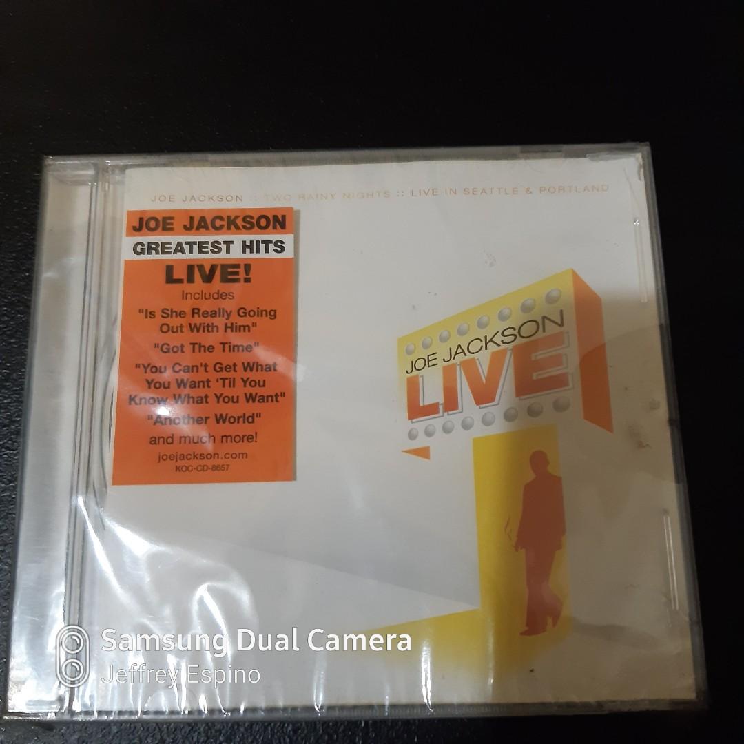 Joe Jackson Greatest Hits Live cd, Hobbies & Toys, Music & Media, CDs ...
