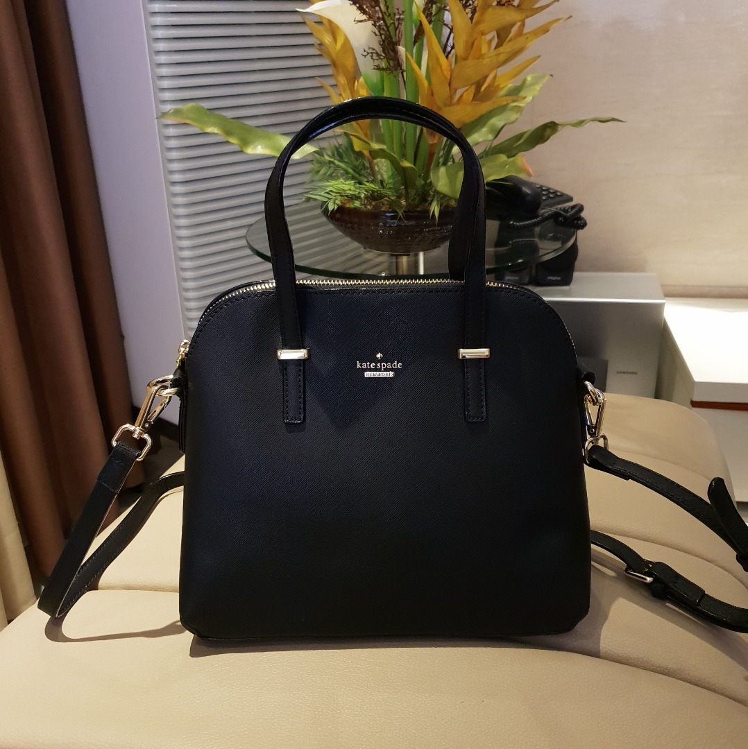 Kate Spade Cedar Street Maise Saffiano Leather Dome Top Handle Bag ...