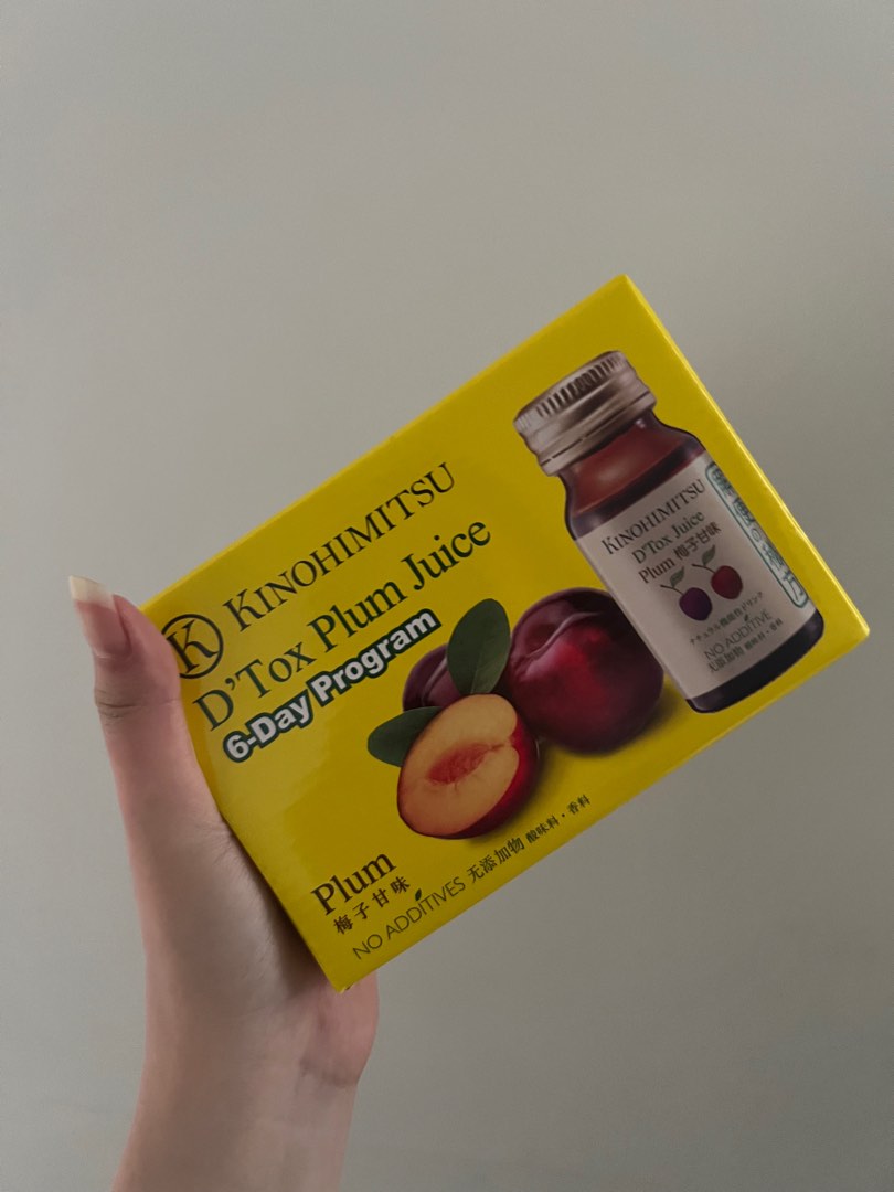 KINOHIMITSU DTOX PLUM JUICE, Health & Nutrition, Health Supplements ...