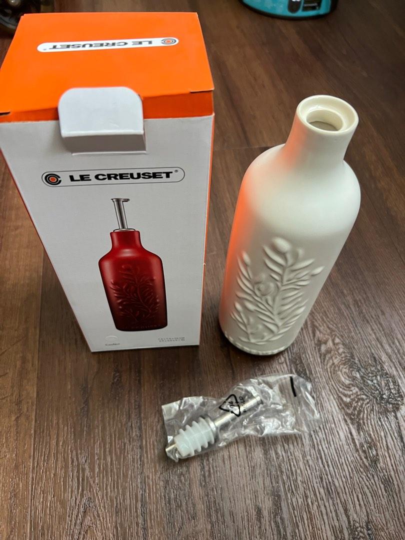 Le creuset olive branch oil cruet, Furniture & Home Living, Kitchenware ...