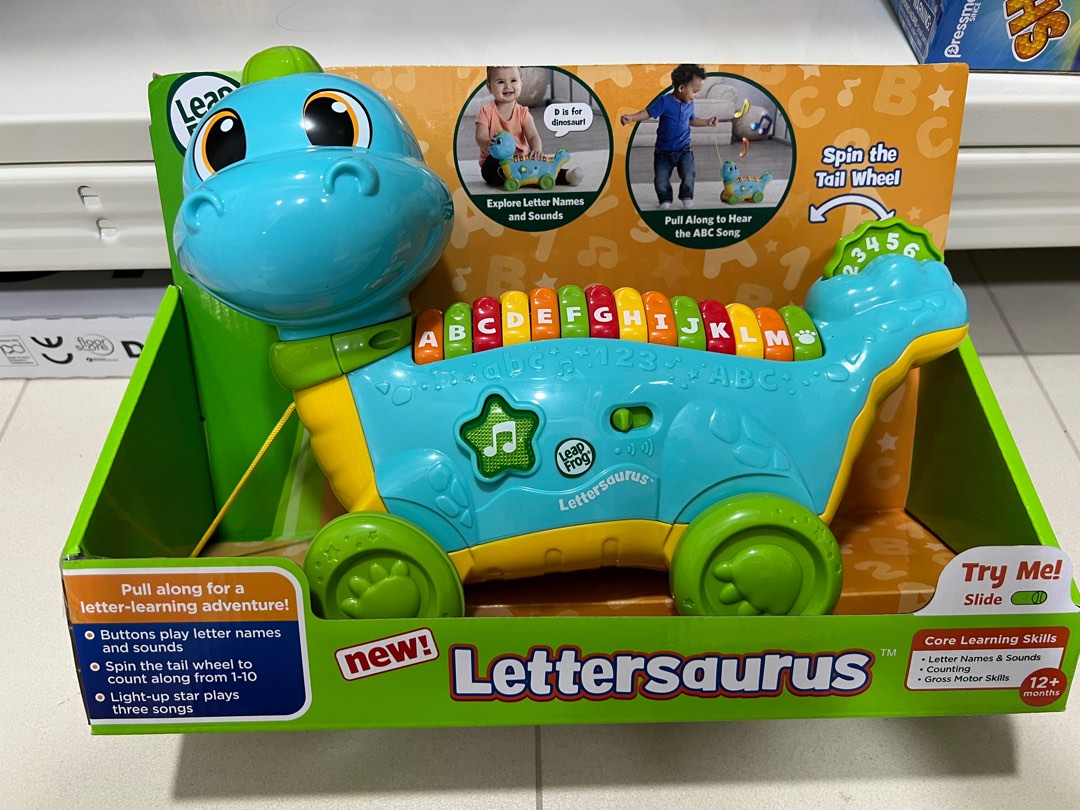 Leapfrog Lettersaurus, Hobbies & Toys, Toys & Games on Carousell