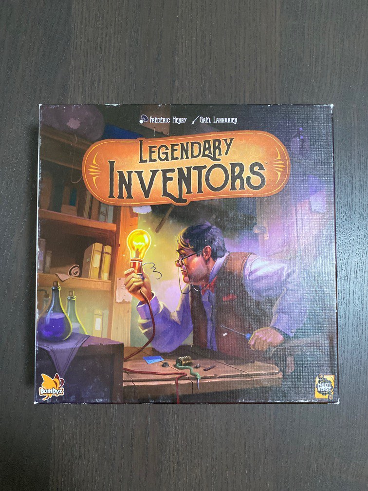 Legendary Inventors Board Game, Hobbies & Toys, Toys & Games on Carousell