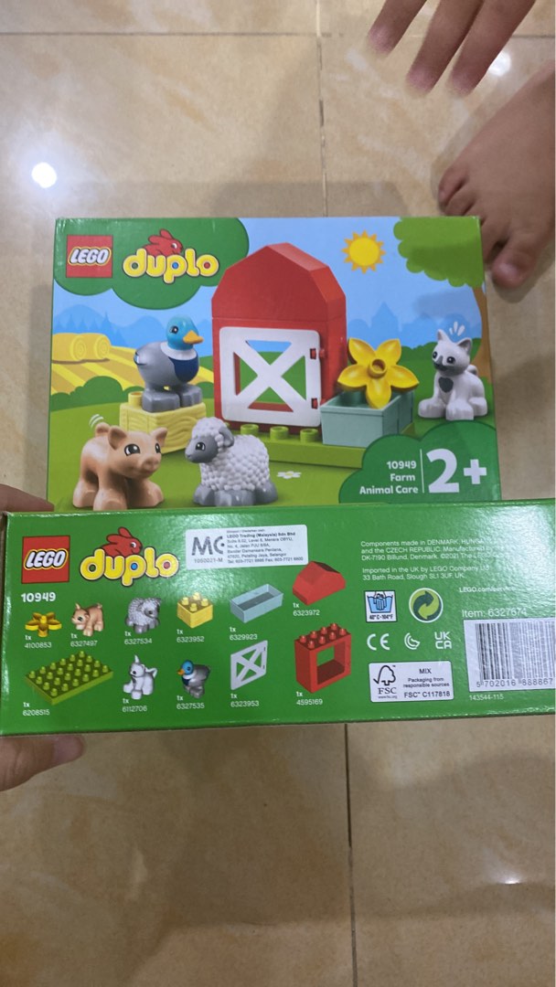 Lego Duplo Farm Animal Care, Hobbies & Toys, Toys & Games on Carousell