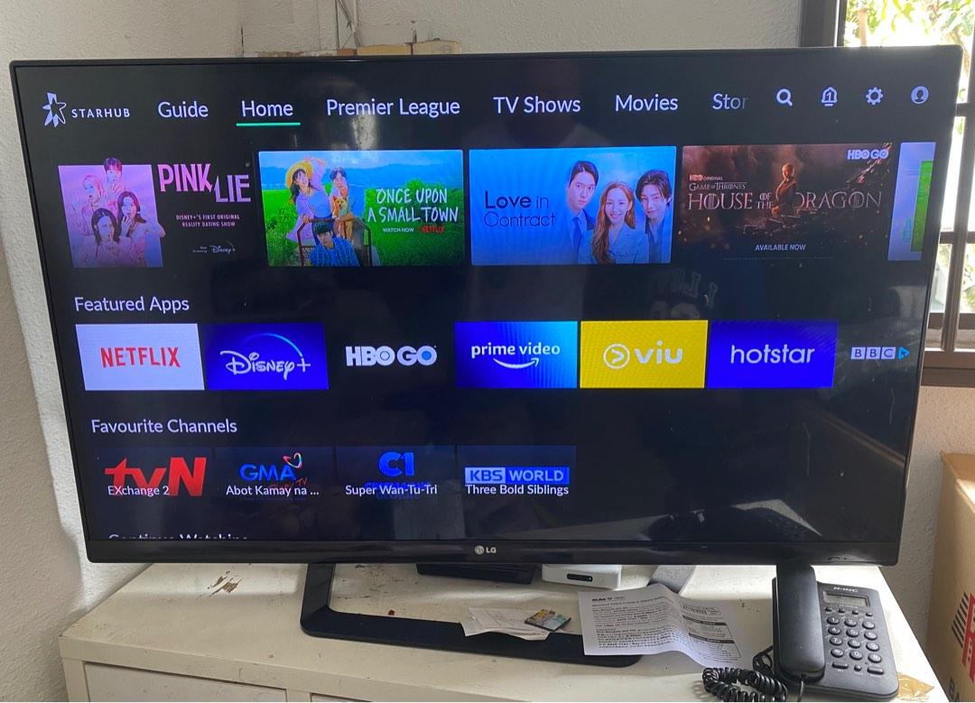 LG smart TV 47 inch, TV & Home Appliances, TV & Entertainment, TV on Carousell