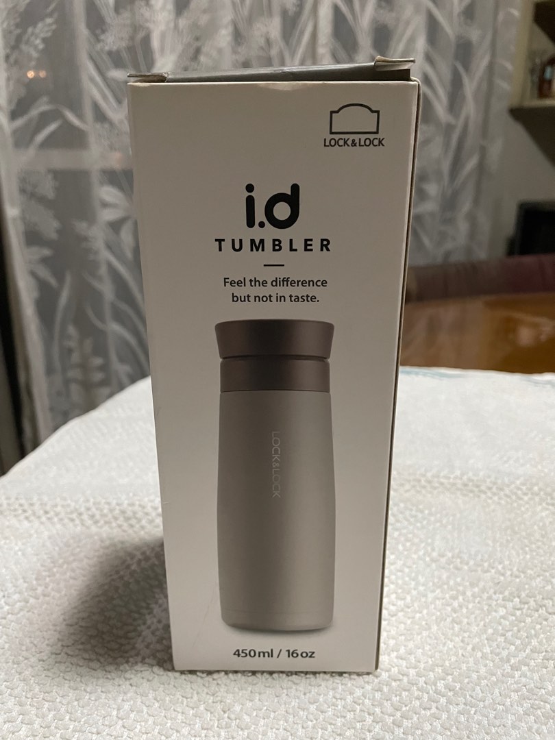 Lock N Lock i.d water coffee tumbler, Furniture & Home Living ...