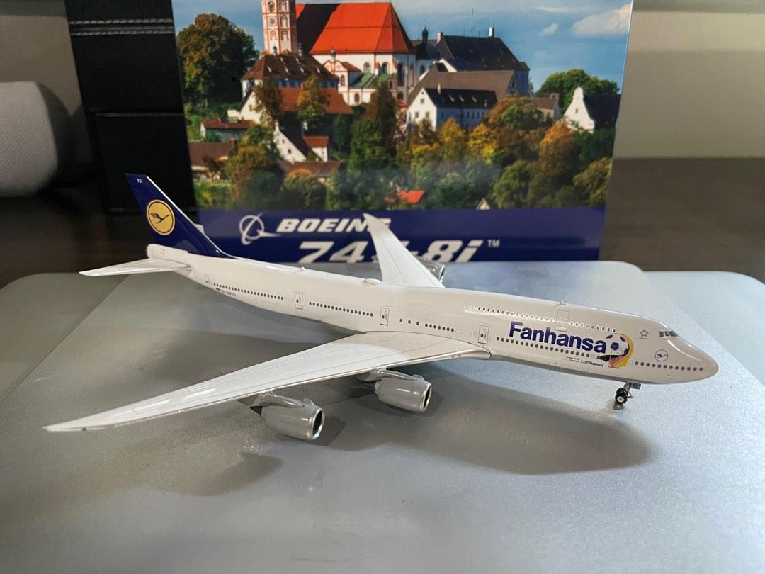 Lufthansa (Fanhansa livery) B747-8 1:400 Phoenix Model, Hobbies & Toys ...