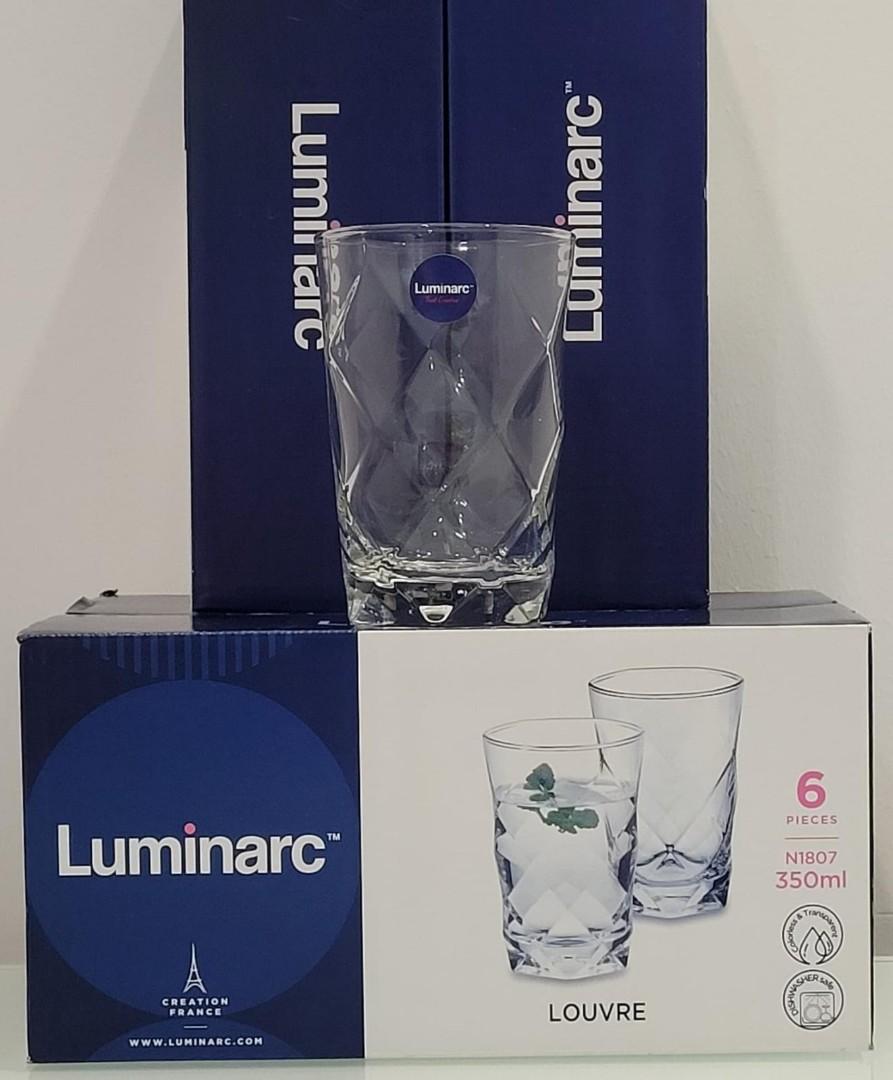 Luminarc LOURVEGlasses, Furniture & Home Living, Kitchenware ...